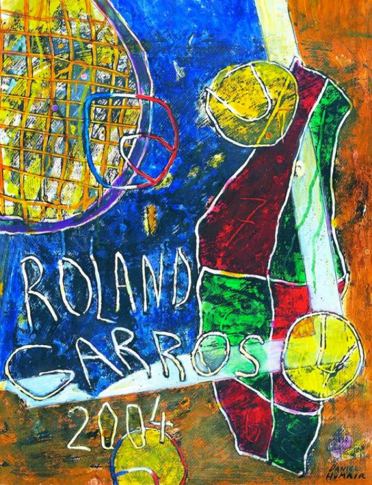 Official Roland Garros Posters Throughout The History (1980-2021 ...
